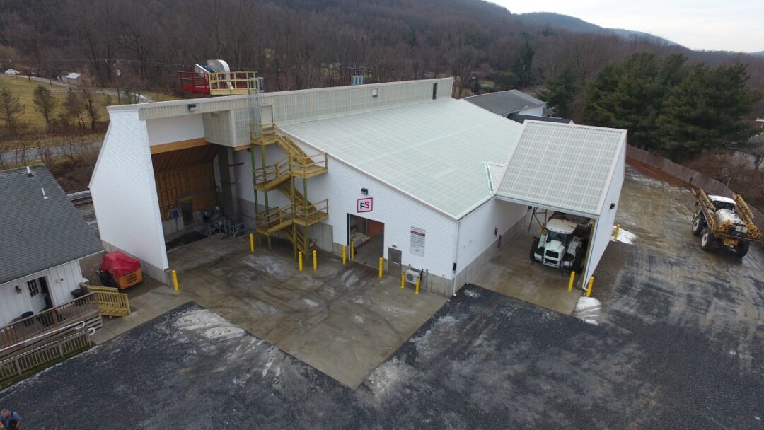 Growmark FS, LLC – 1800T Dry Fertilizer Blend Plant – Centurion Construction Group, LLC.